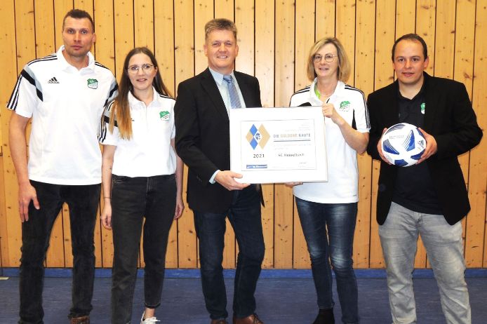 Goldene Raute für SC Hesselbach | BFV