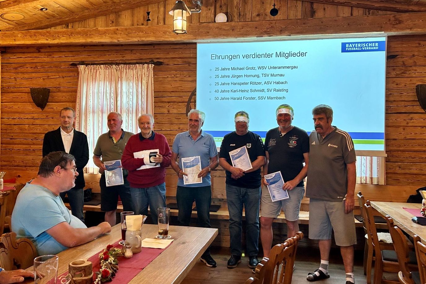 Ehrungen verdienter Mitglieder | BFV