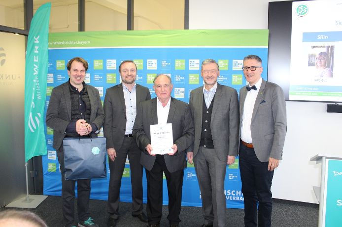 Ehrung der Danke Schiri-Landessieger 2023 | BFV