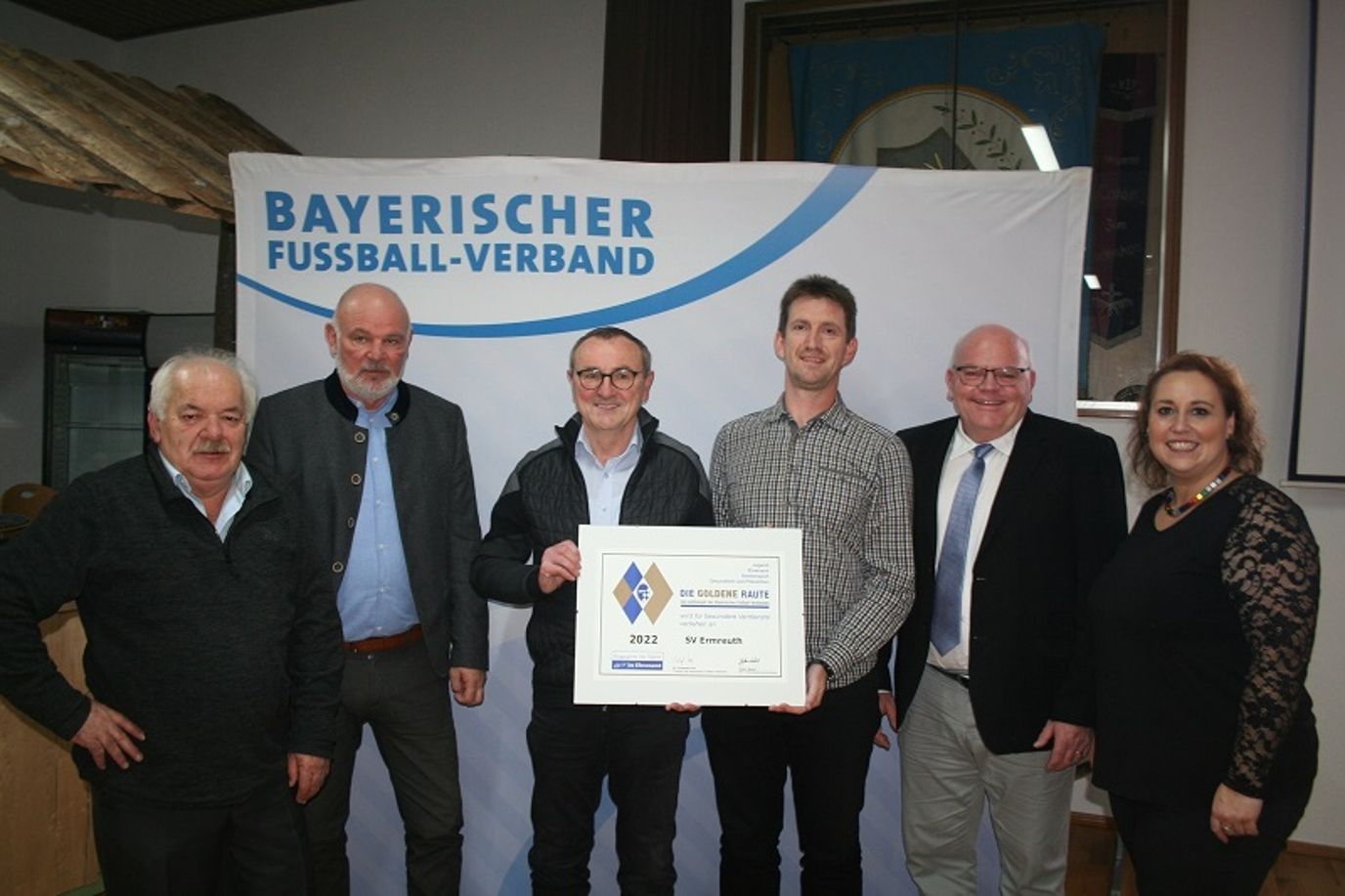 Goldene Raute fü den SV Ermreuth | BFV