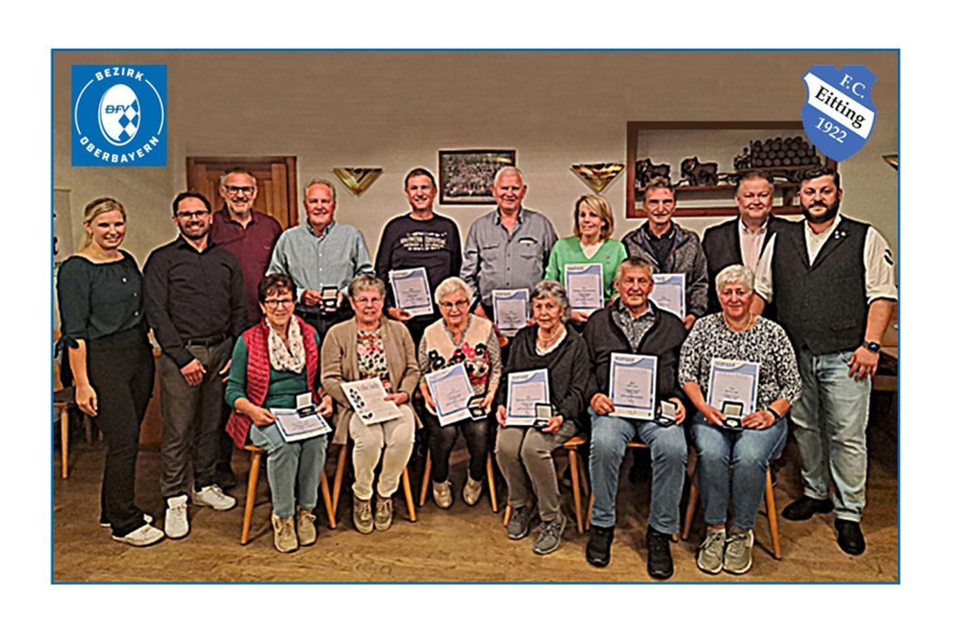 Ehrungen beim FC SpFr. Eitting | BFV