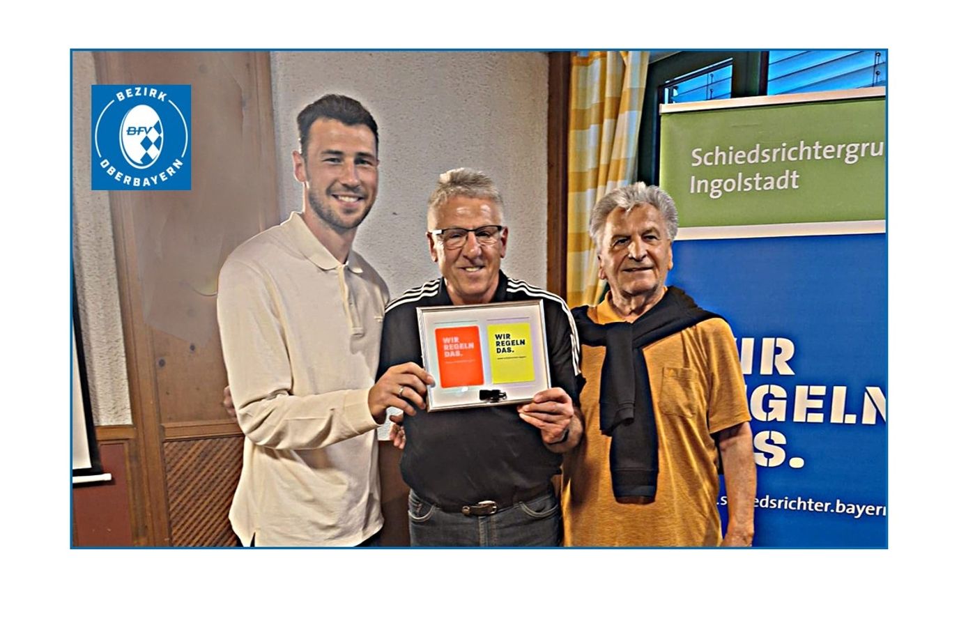 Lukas Fröde, Spieler und Kapitän vom FC Ingolstadt 04, zu Gast bei der SRG Ingolstadt | BFV