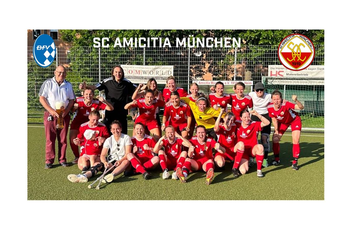 Frauen: SC Amicitia München sichert Klassenerhalt | BFV