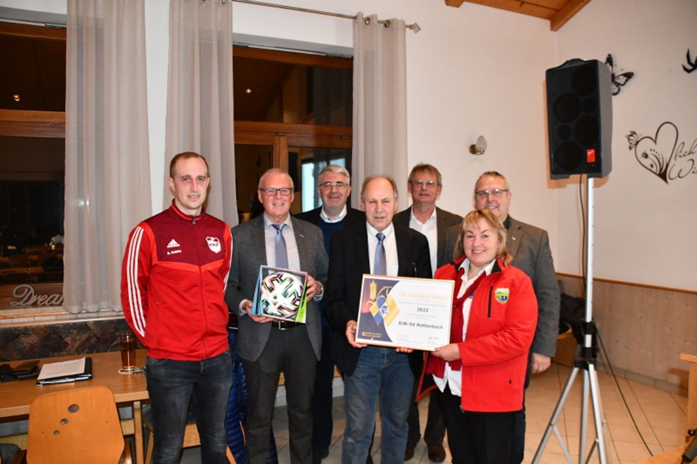 Hohe Ehrung für DJK-SV Rettenbach | BFV