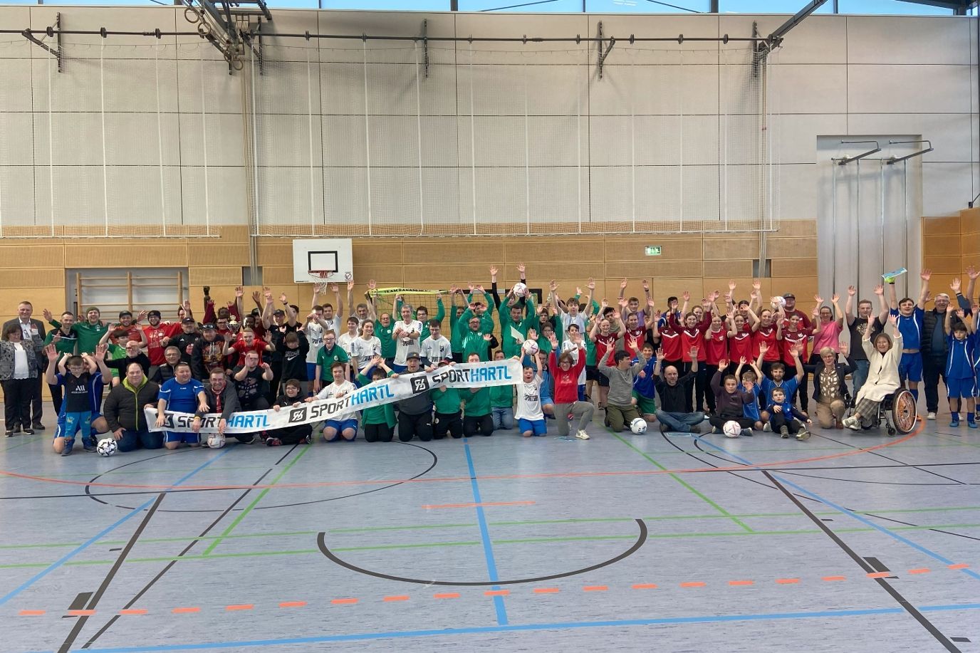 Gemeinsam, einzigartig und stark am Ball Inklusionsfußballturnier in der Halle | BFV
