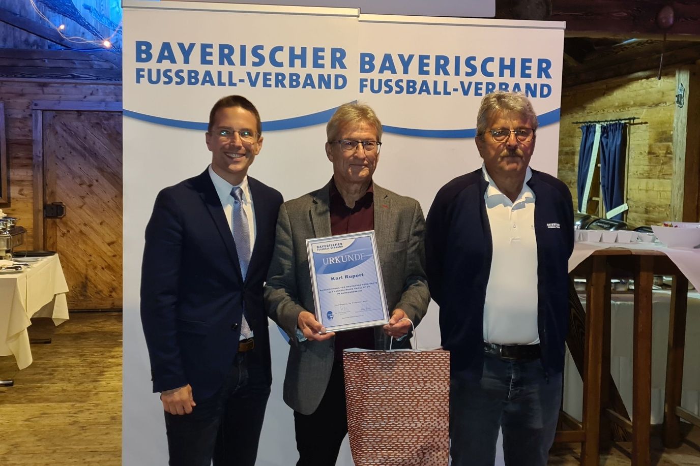 Rupert Karl aus der Spielleiterfamilie verabschiedet | BFV