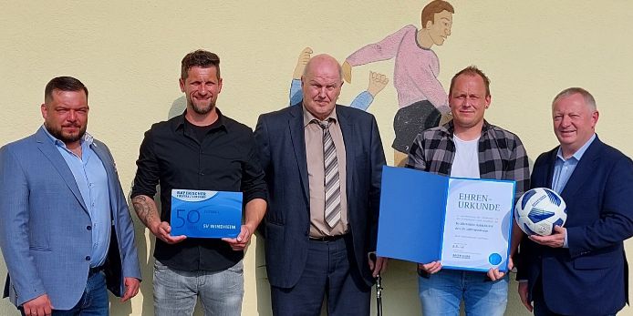 50-jähriges Jubiläum beim SV Windheim nachgeholt | BFV