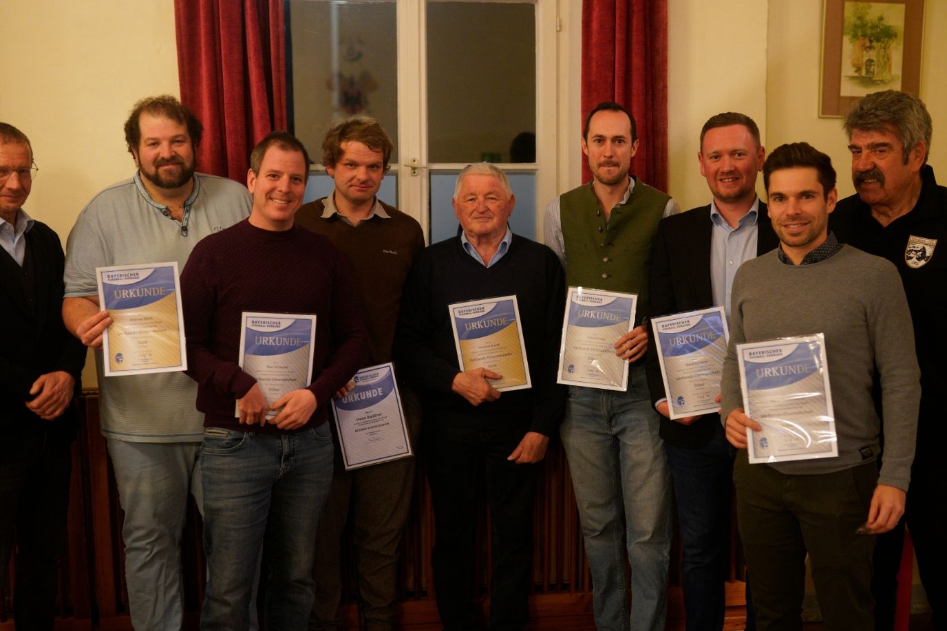 Jahresabschlussfier der SRG Weilheim | BFV