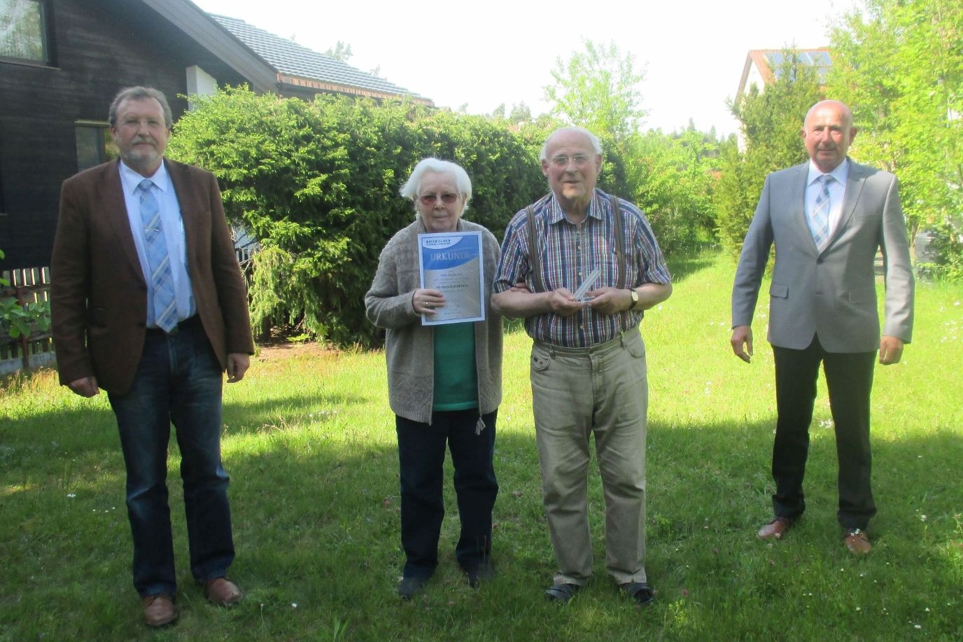 Otto Pazdernik 60 Jahre Schiedsrichter | BFV