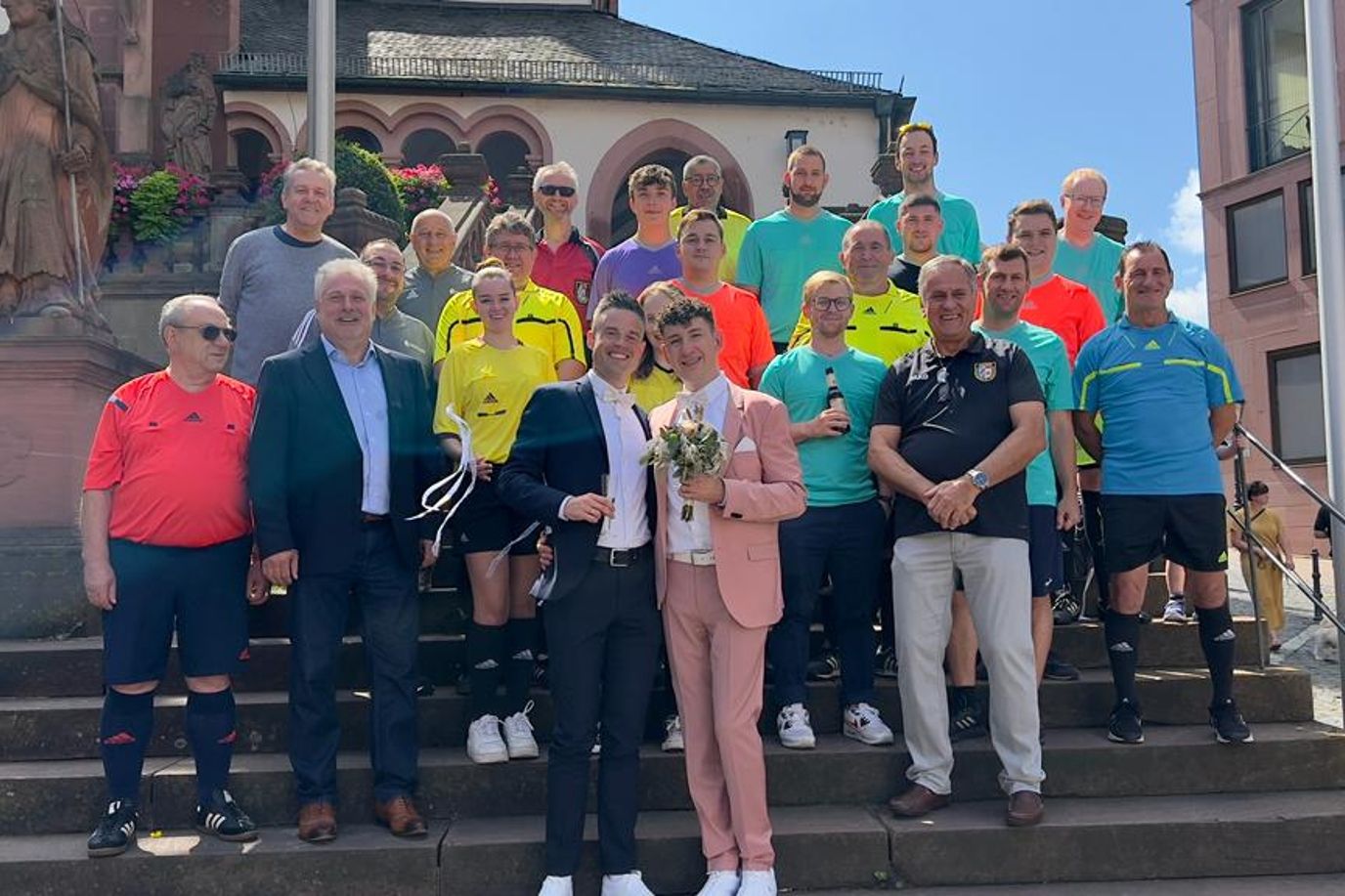 Herzlichen Glückwunsch - VSA Mitglied Simon Marx hat geheiratet | BFV