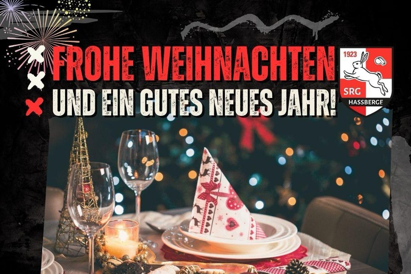 Festliche Weihnachtsgrüße 2025 der Schiedsrichtergruppe Haßberge | BFV