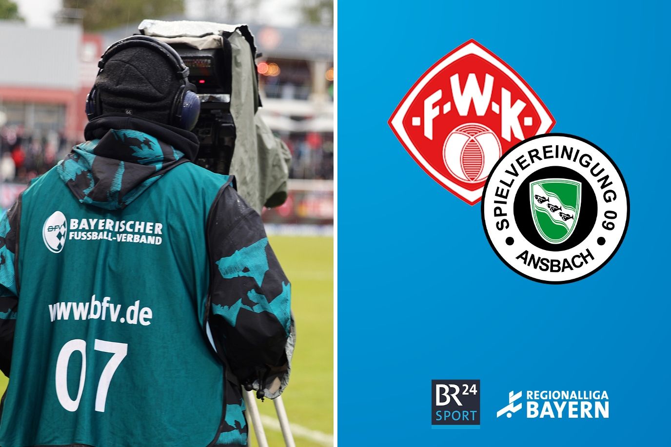 Livestream: FC Würzburger Kickers – SpVgg Ansbach | Regionalliga Bayern | BFV