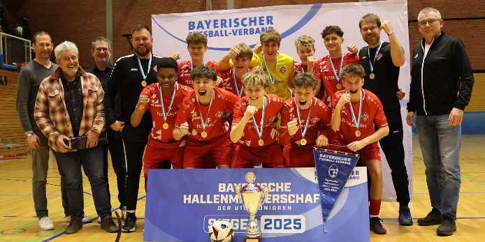 U15: Der FC Würzburger Kickers ist Bayerischer Hallenmeister | BFV
