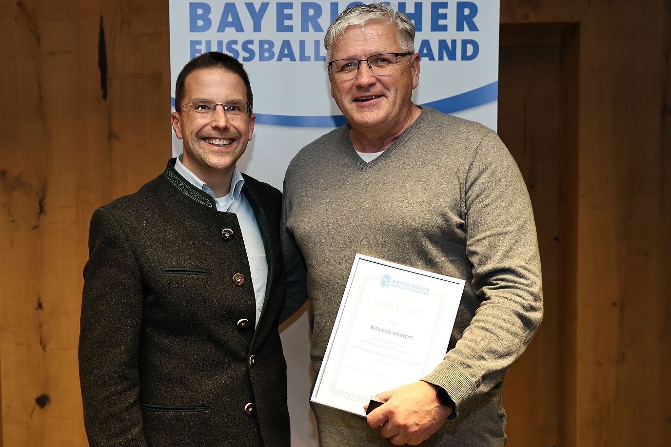 Walter Moritz feiert 60. Geburtstag | BFV